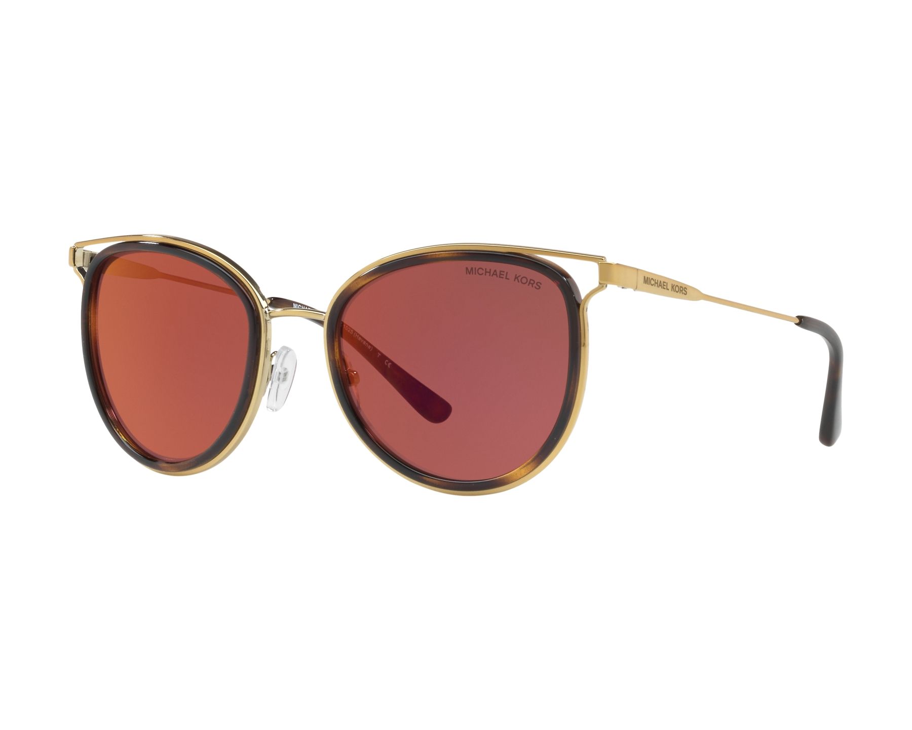 Michael Kors Sunglasses MK-1025 1204D0 Gold - Visionet