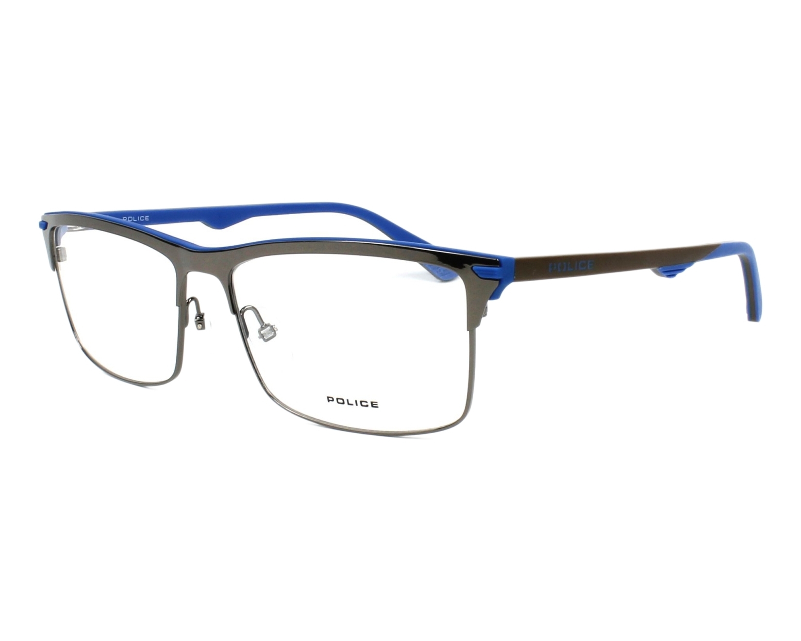 Police Eyeglasses Vpl 483 0568 Gun Visionet